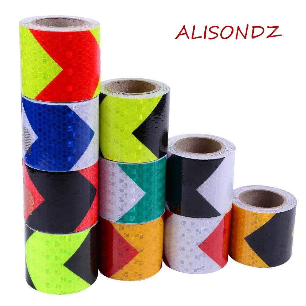 ALISONDZ Car Safety Mark Stickers Personality 5CM*3M Reflective Film ...