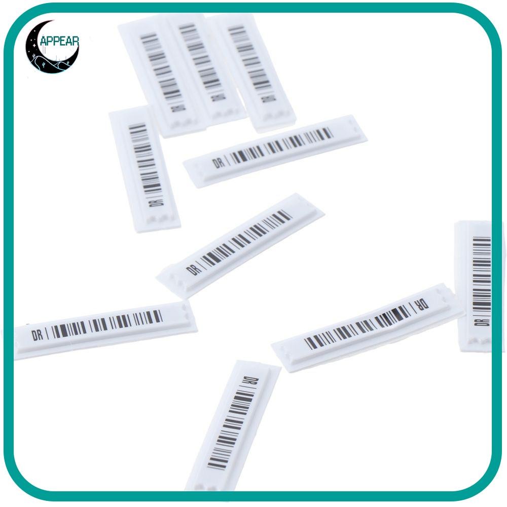 APPEAR 100Pcs Security Barcode Tags, 58khz AM Soft Labels, Useful EAS ...