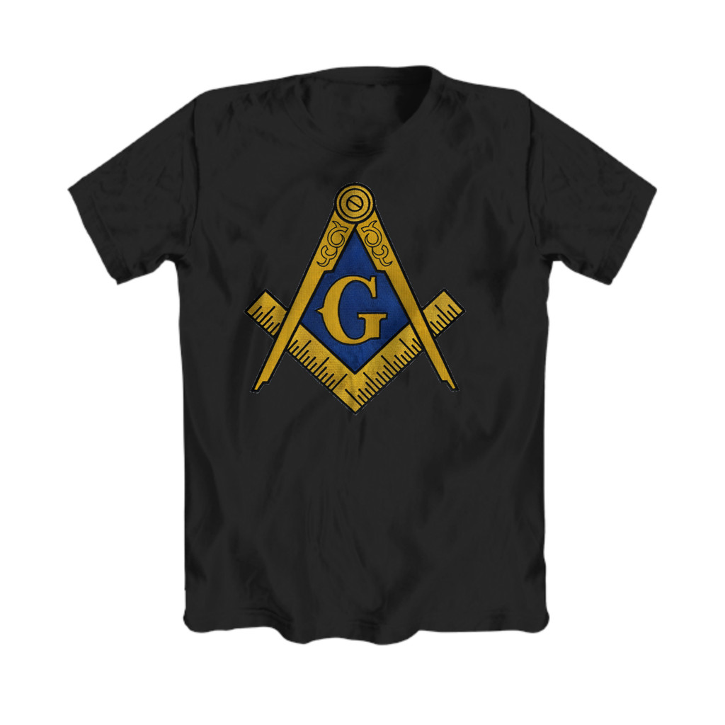 Masonic Shirt - Square And Compass Symbol - Freemasonry Lodge Scottish ...