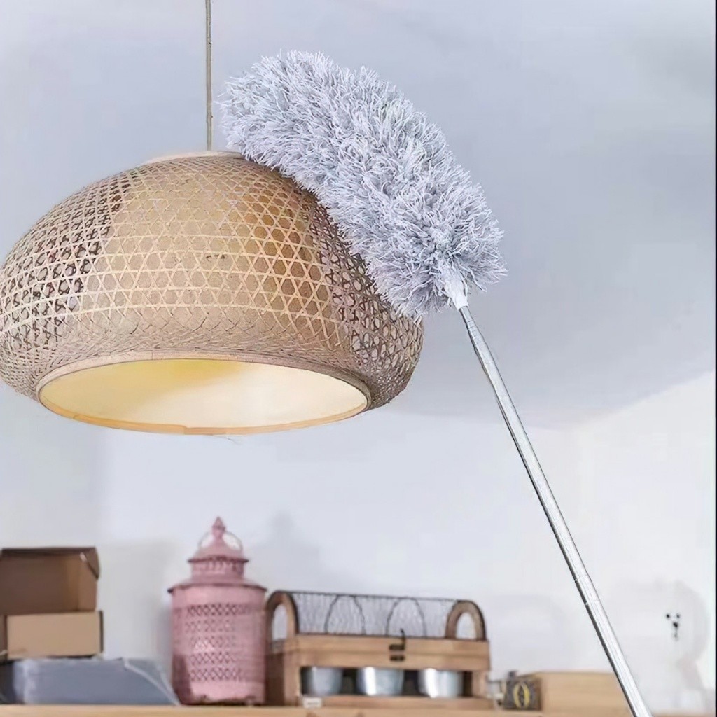 2m8 Foldable Long Handle Fiber Ceiling Brush - ALINE 360 Degree ...
