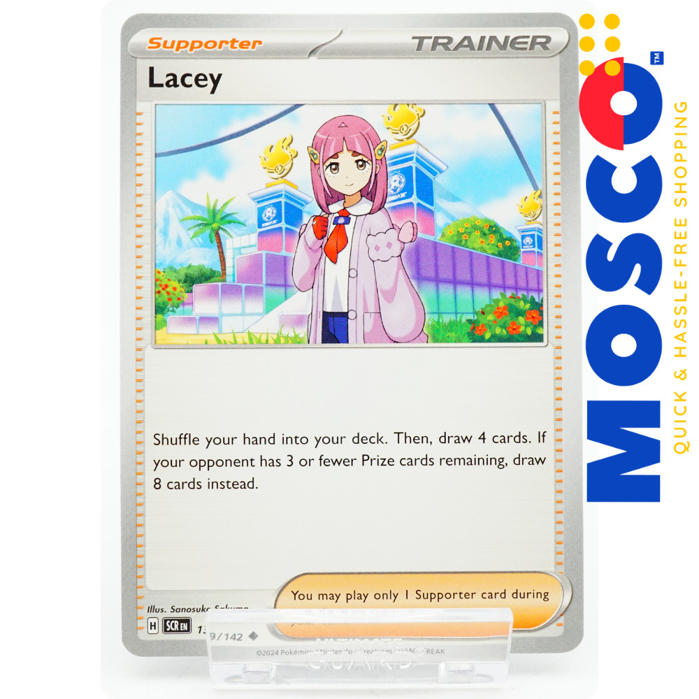 Lacey - 139/142 Uncommon Stellar Crown | Pokemon TCG | Shopee Philippines