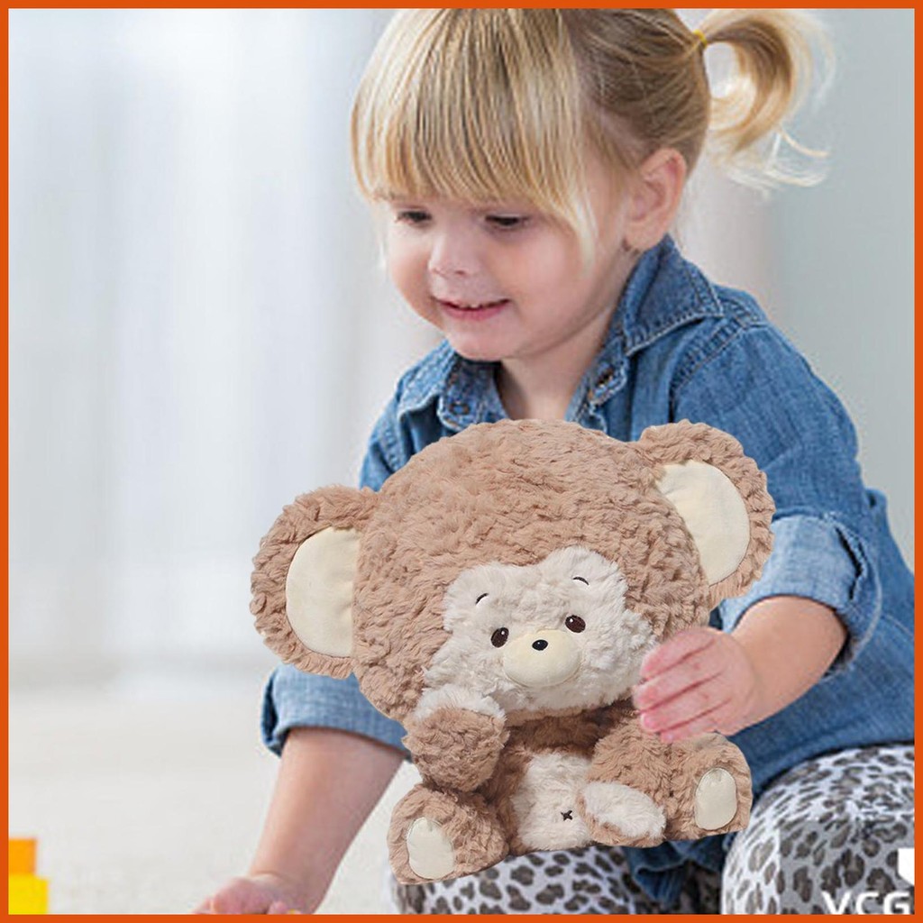 Monkey Plush Stuffed Animal Cartoon Stuffed Animal Soft 33cm Monkey ...