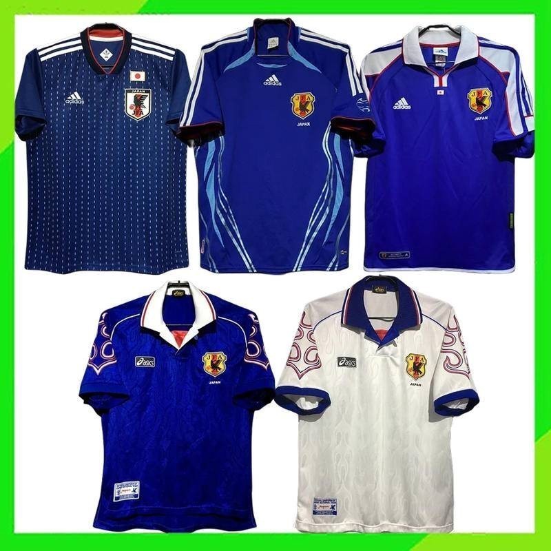 Retro Japan Football Shirts 1998 2000 2006 2018 Japanese Home Top ...