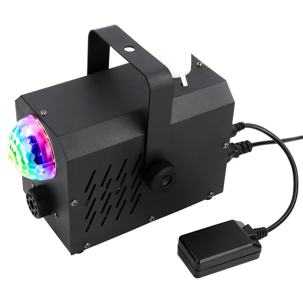 400W Remote RGB Magic Ball Mini Fog Smoke Machine For Dj Stage Fog ...