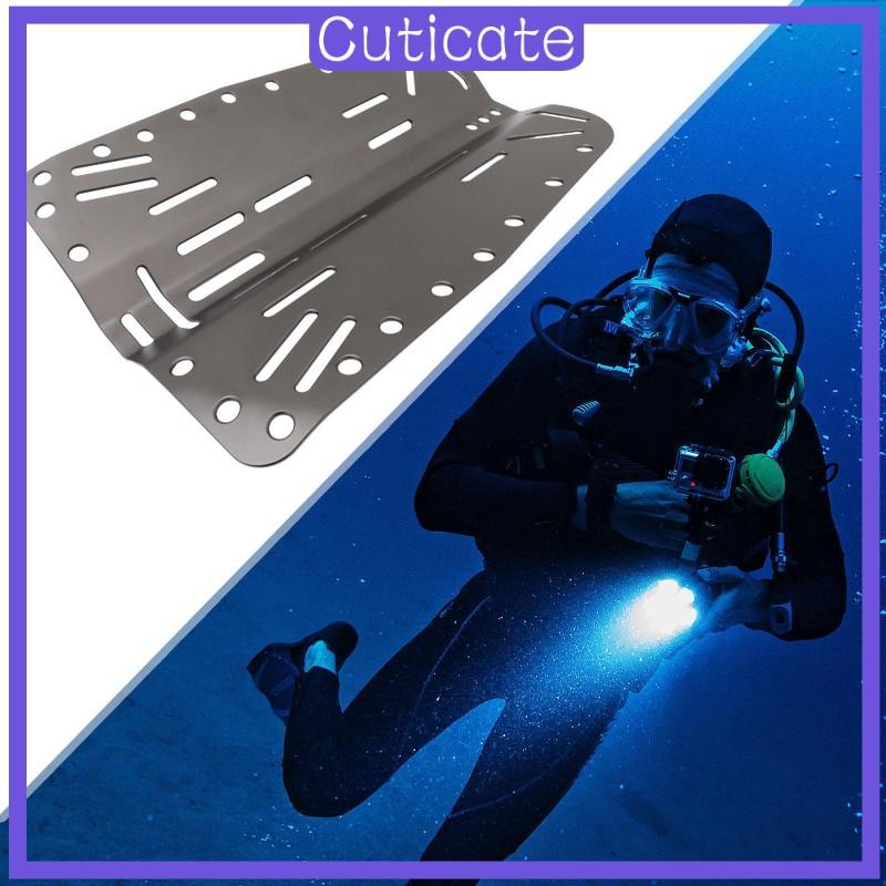 [CUTICATE] Scuba Diving Backplate Snorkeling Dive Lightweight Back ...