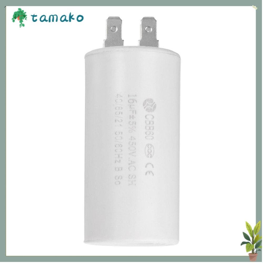 TAMAKO CBB60 Run Capacitor, 16uF 450V AC 50/60Hz, Easy to us Double ...