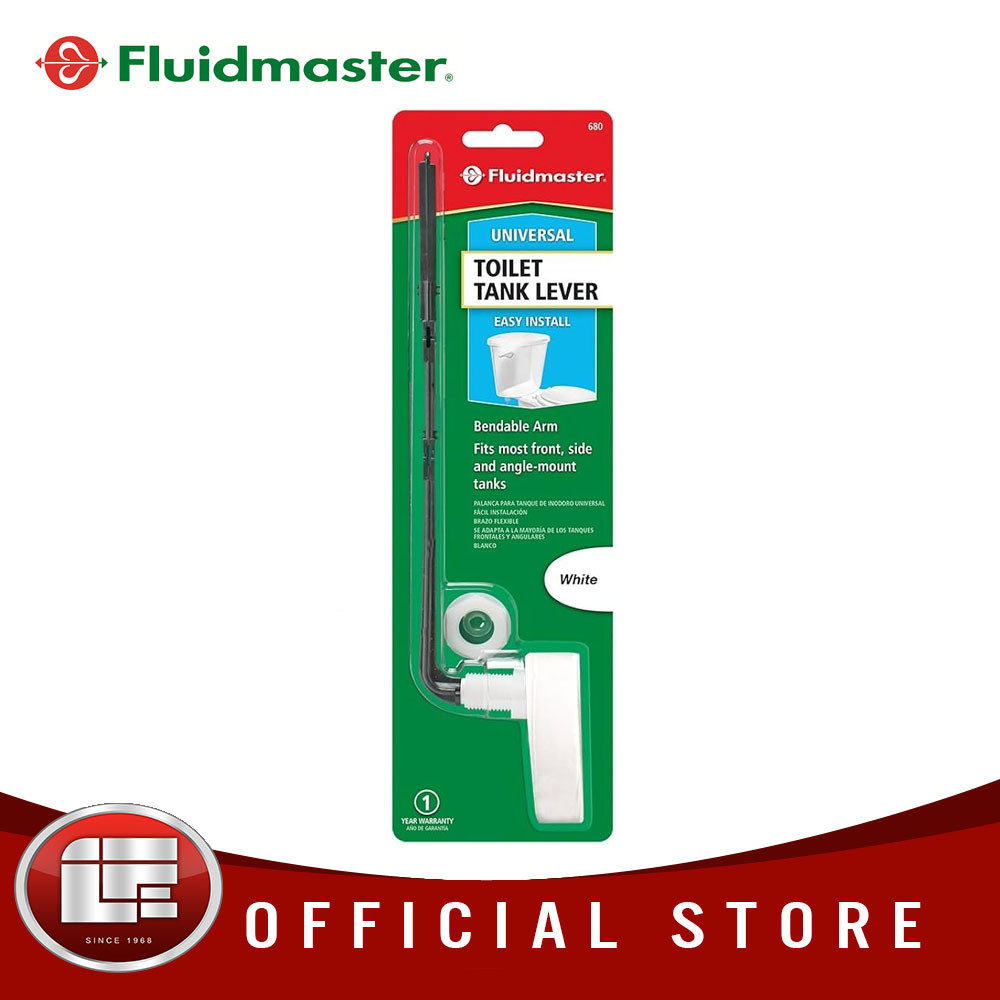 FLUIDMASTER 680 WHITE TOILET TANK FLUSH LEVER - BLISTER | Shopee ...