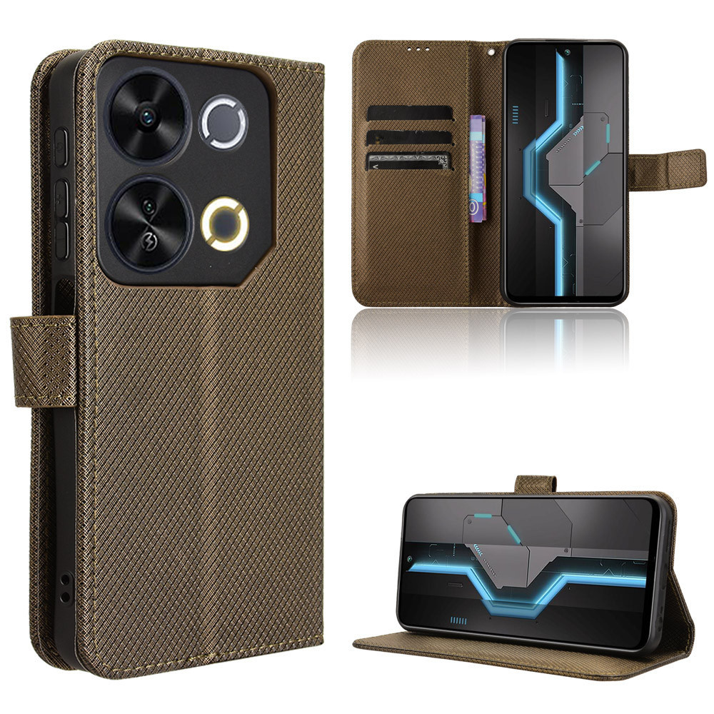 Flip Case For itel P65 4G Case Wallet PU Leather Back Cover For itel ...