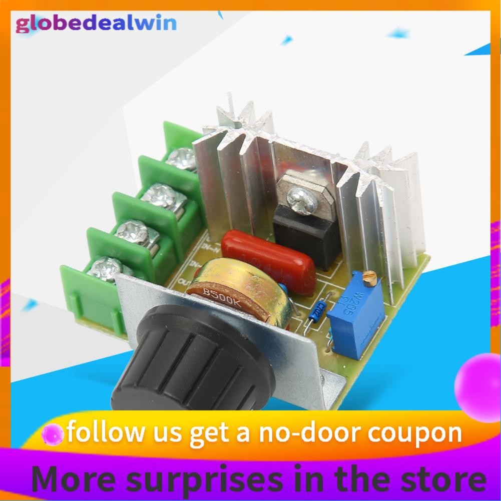 Globedealwin Voltage Regulator Module AC50-220V Output Volt Control ...