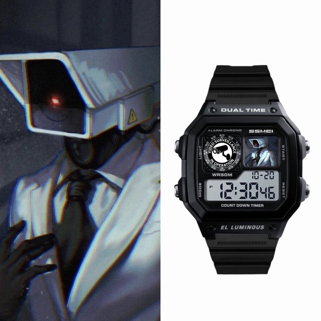 Titan Monitor Toilet Man TV Man scp Modified Customized Watch Small ...