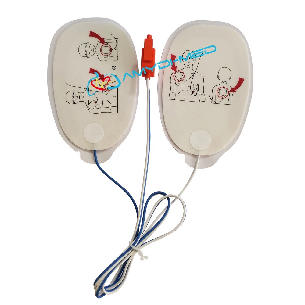 ☆Manual External Defibrillator Adult Child AED Pads Disposable ...