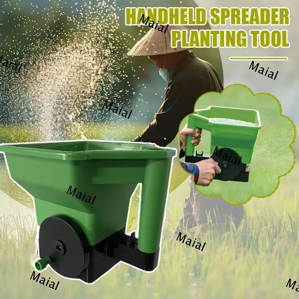 MAIAL Handheld Spreader, Multifunction Portable Handheld Fertilizer ...