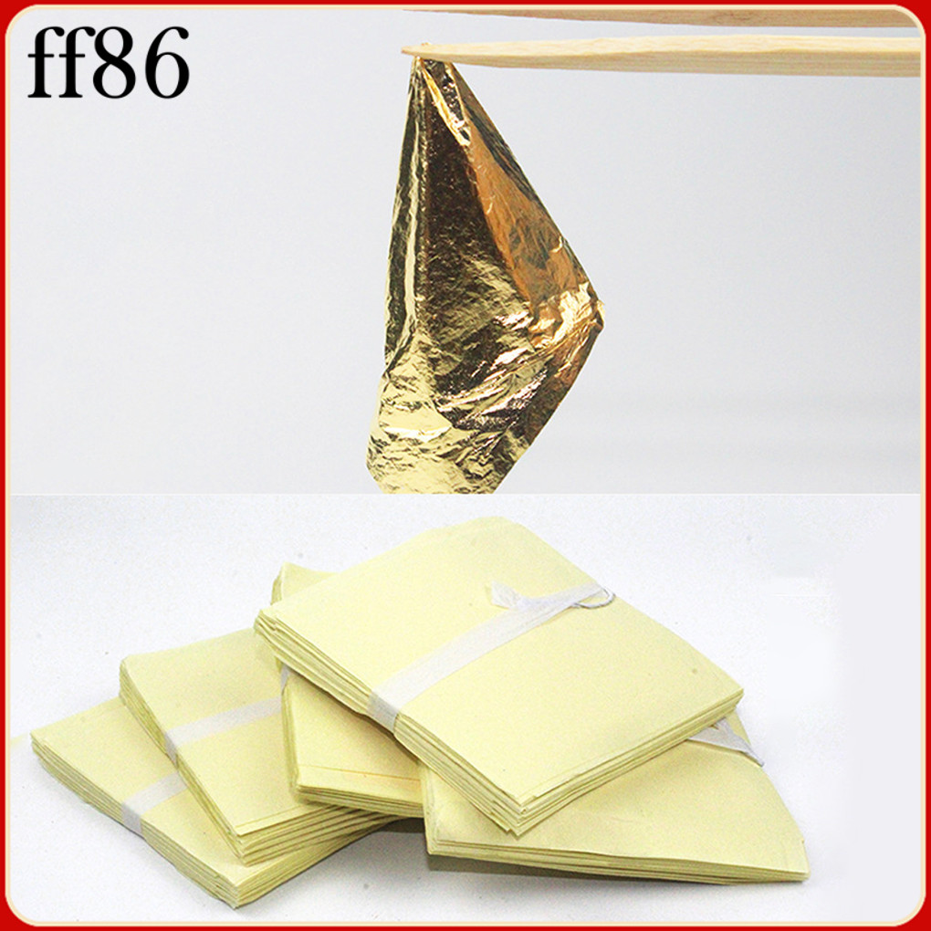10Pcs Lightweight Real Gold Foil 24k High Papers Packing Paper Strength ...