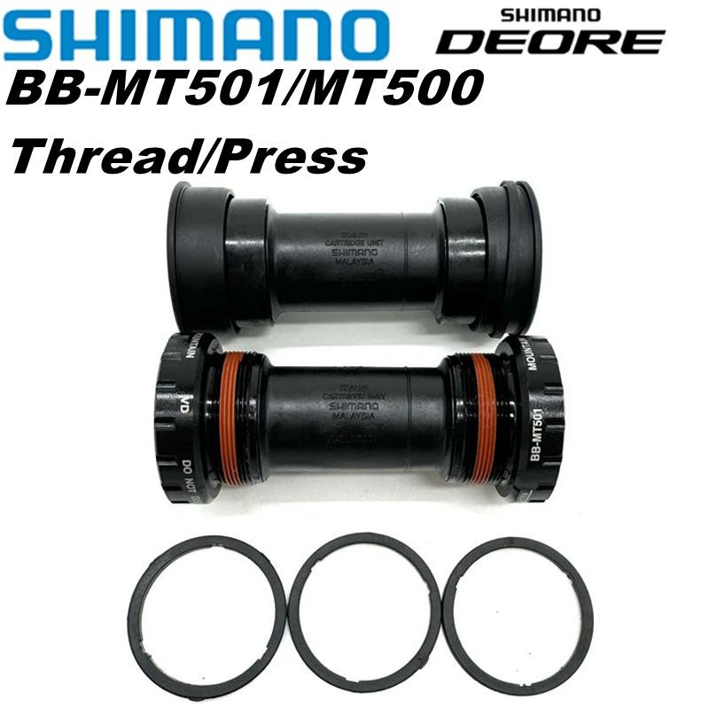 Shimano MT501 MT500-PA MT500-PA 68mm/73mm Press BB MTB Bottom Bracket For Mountain Bikes ...