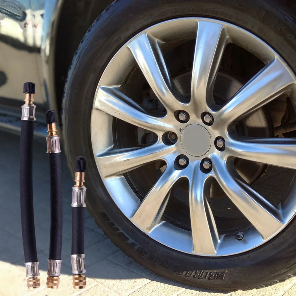 Valve Stem Extender Professional Tyre Valve Extension Adapter Set ...