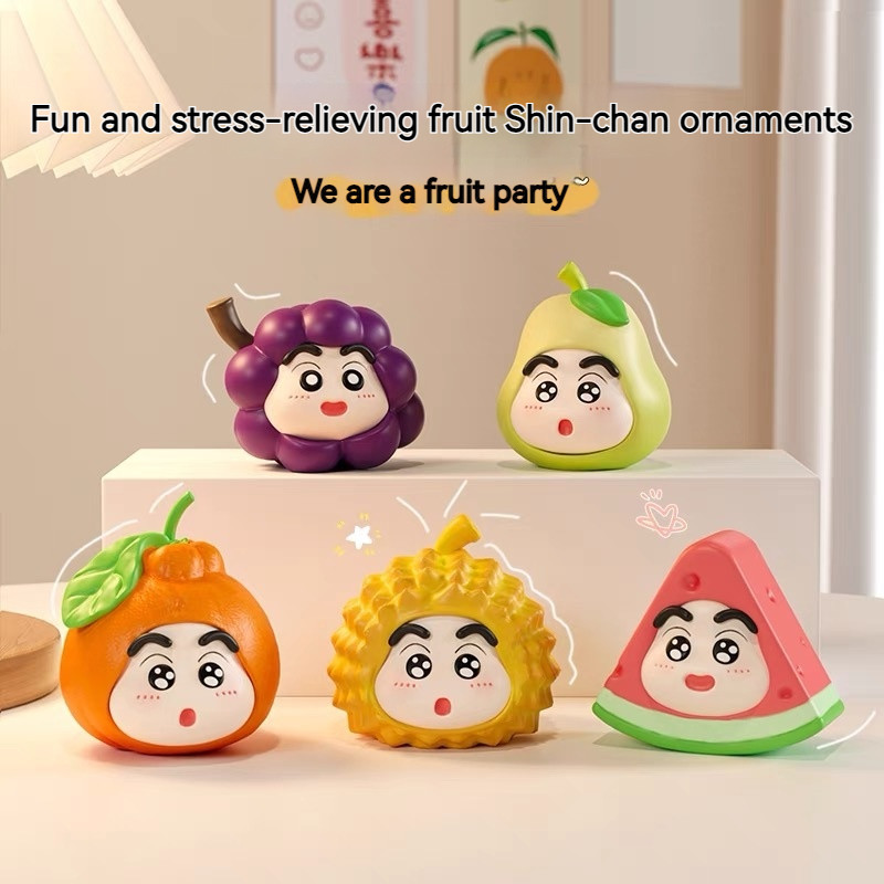 Crayon Shin-Chan Fruit Models, Cartoon Shin-Chan, Cute Fruit Models ...