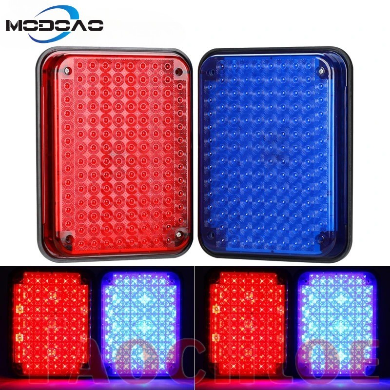 2Pcs Emergency Ambulance Perimeter Lights 12V 24V LED Beacon Police ...