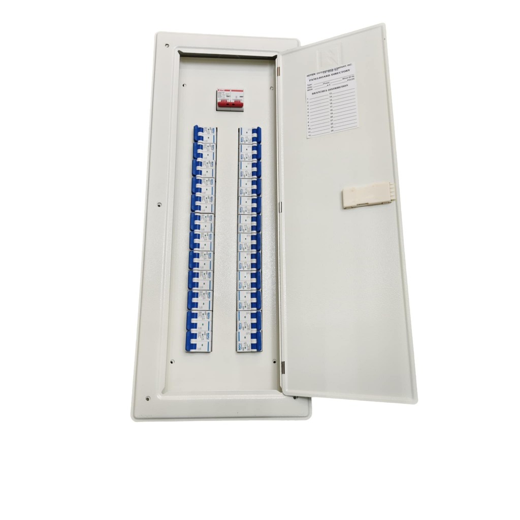 Koten Panel Board Himel 125A 2 Pole Main Miniature Circuit Breaker with Royu 24 Branches 2 Pole ...