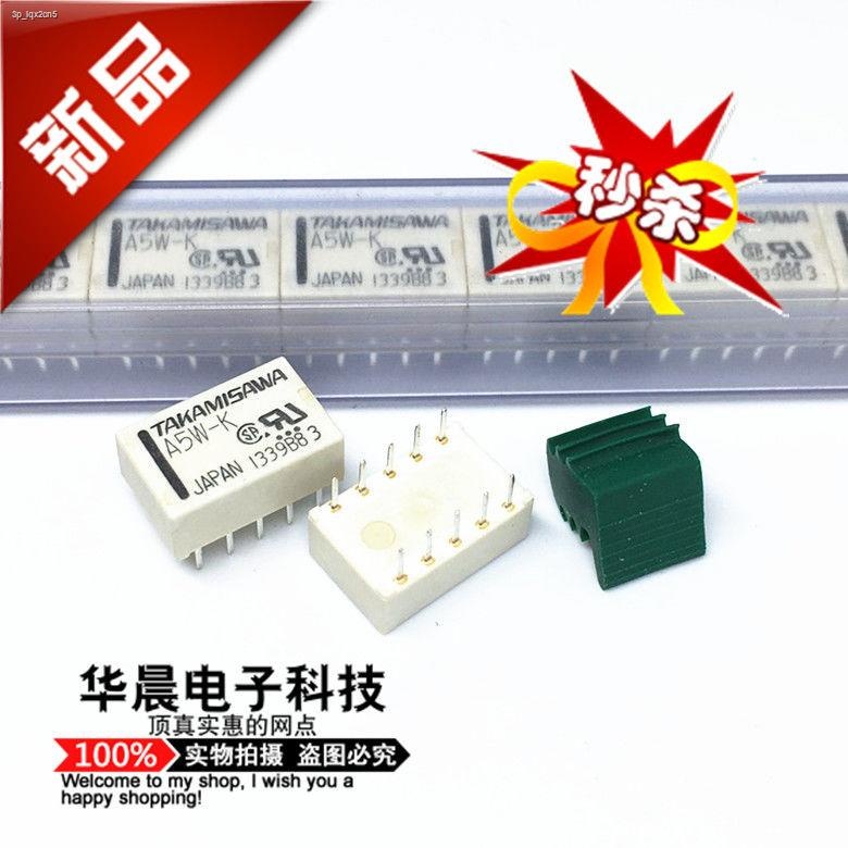 COD☆Original imported Takamizawa TAKAMISAWA signal relay A5W-K 10 feet 5V 1A two open and two ...