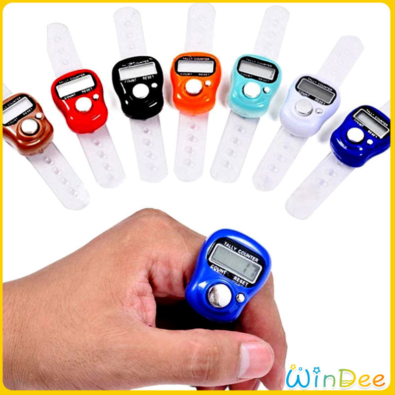 Finger Counter Mini Rechargeable Digital Row Finger Ring Hand Tally ...