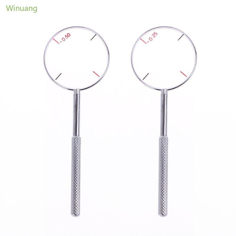 Winu Round Optical Cylinder Lens Tool Optical Instruments Ophthalmic ...
