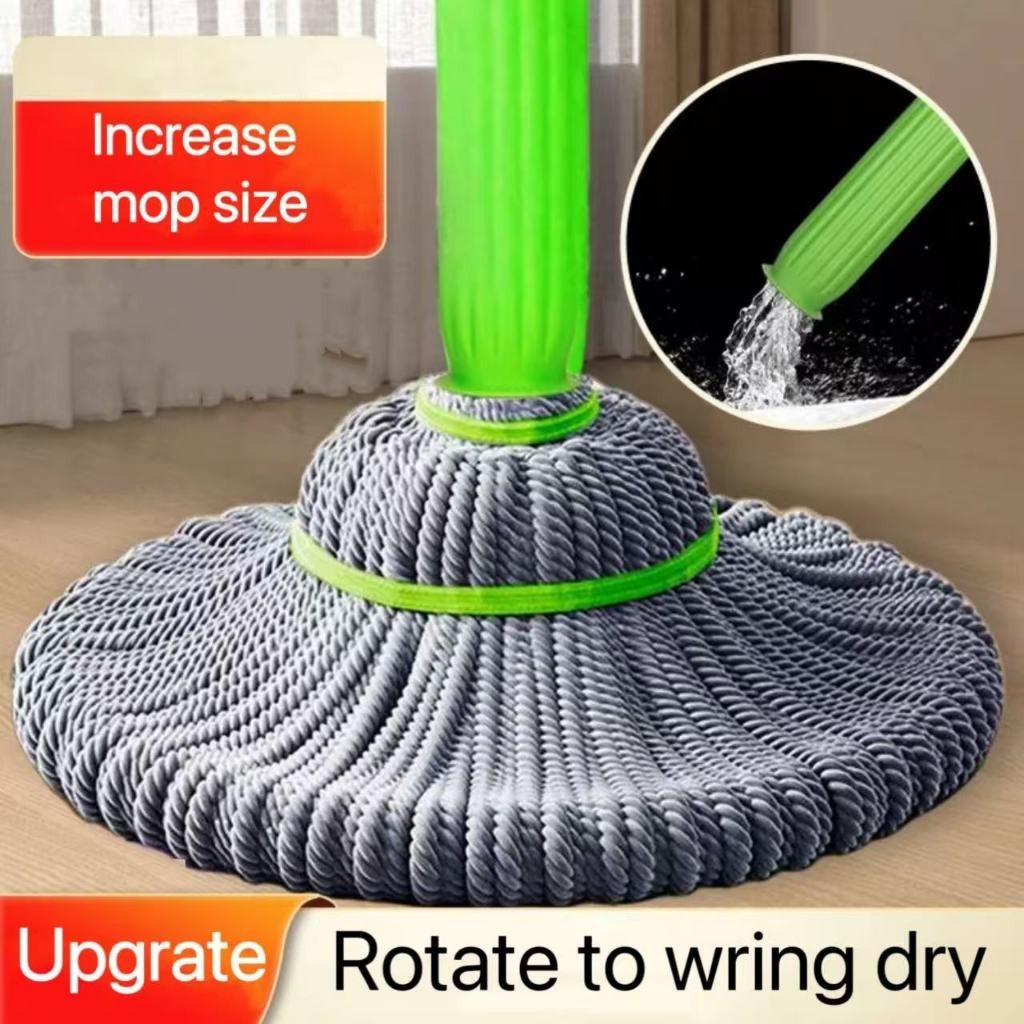 Spin Mop Magic Tornado Mop 360 Degree Easy Spin Map Floor Cleaning Mop ...