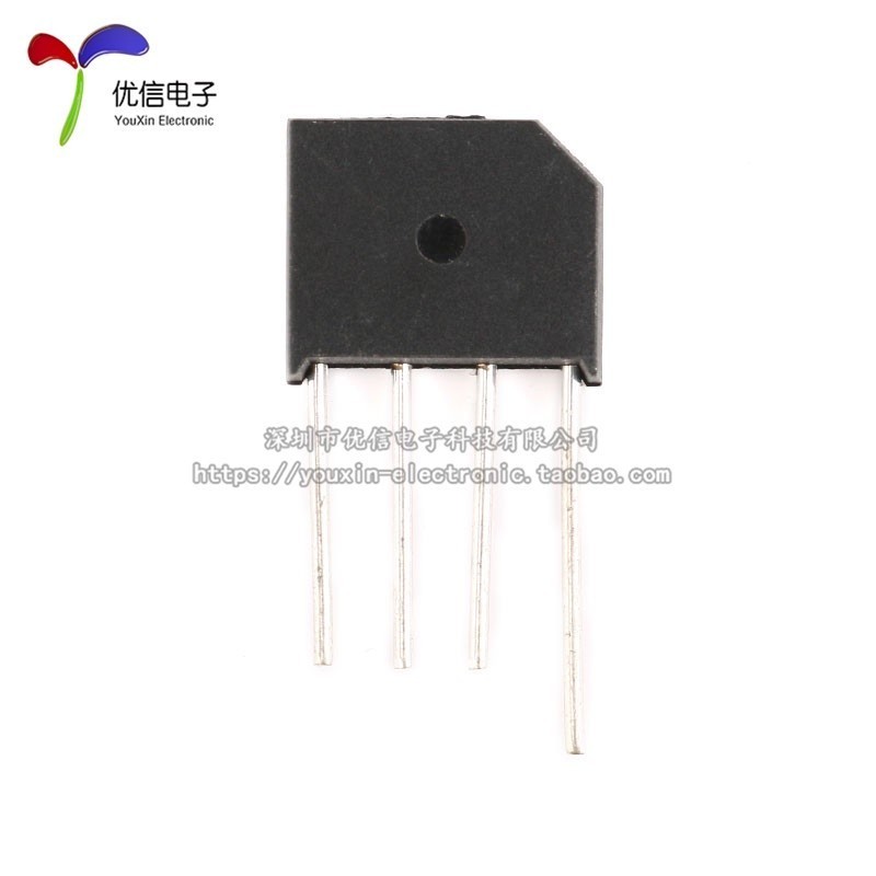 に♪Original genuine KBL410 4A 1000V flat bridge rectifier bridge stack ...