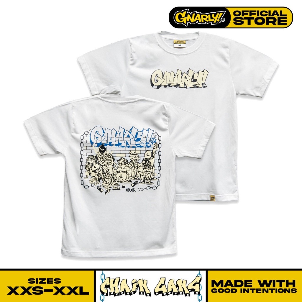 Gnarly! Chain Gang Tee FOR MEN | Shopee Philippines