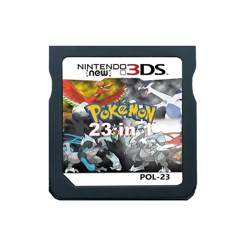 23 in 1 Pokemon Series DS Game Card Cartridge Video Game Console Card ...