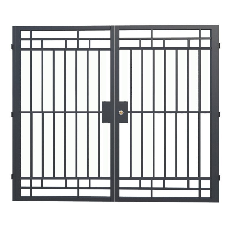 Gate Fence Gate Iron Gate Small Iron Gate Gate Villa Rural Yard Gate ...