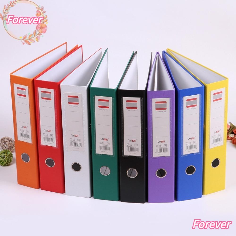 FOREVER Lever Arch File, Lever Arch 2 Ring A4 Binder Folders, Portable ...