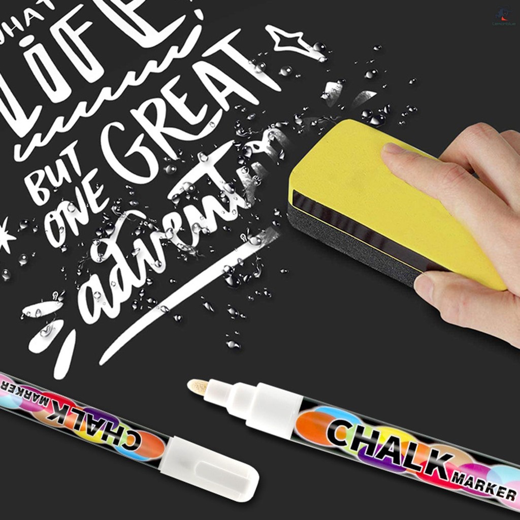 Bold Chalk Markers 1/3/10/15mm Erasable Non-Toxic Chalk Marker for ...