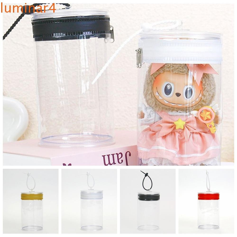 LUMINAR Labubu Clear Outdoor Doll Bag, With Keychain Pop Mart Labubu ...