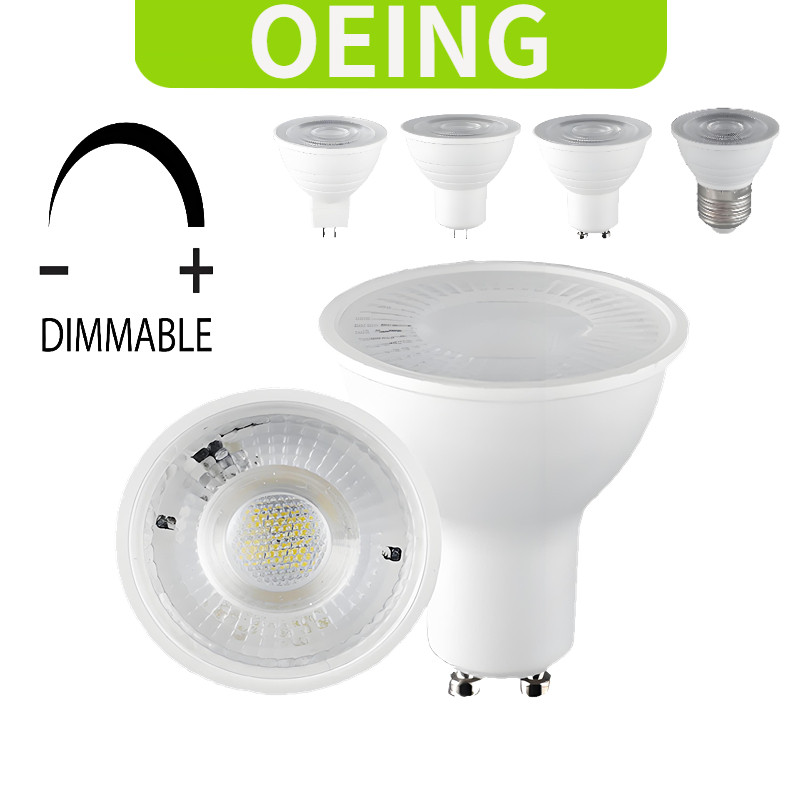 OEING Dimmable LED Spotlight Bulb E27 E14 GU5.3 MR16 GU10 220V 240V 5W 38 Degree Warm Light ...