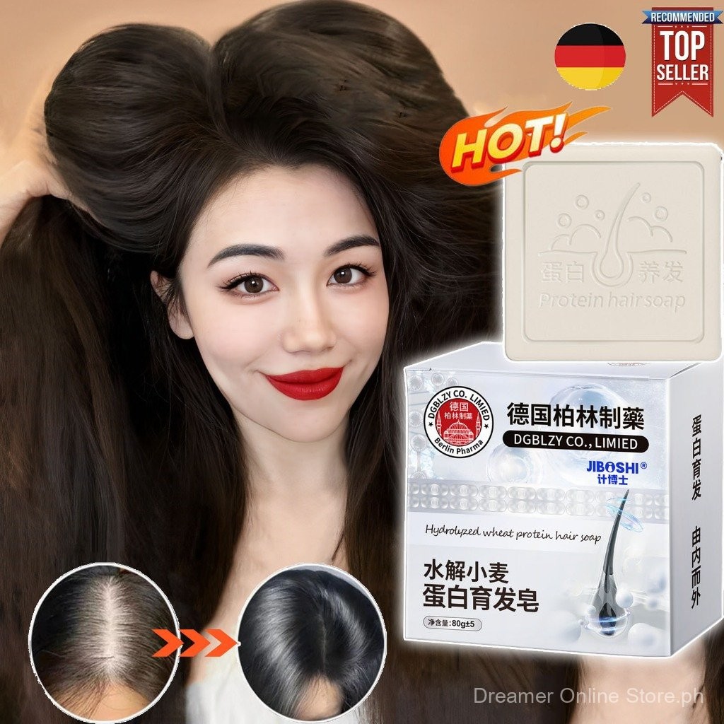Protein Hair Growth Soap 85g Anti Hair Loss Soap R&D Berlin Pharma Root ...