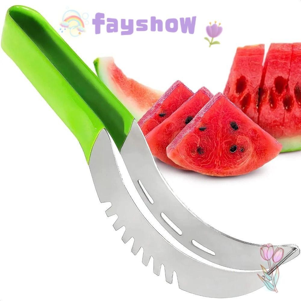 FAYSHOW Watermelon Slicer, Cutter Non-slip Melon Cutter, Quality ...