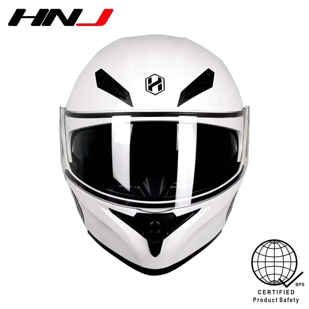HNJ 811 Modular Helmet Full Face for Motorcycle Dual Visor Women with ...