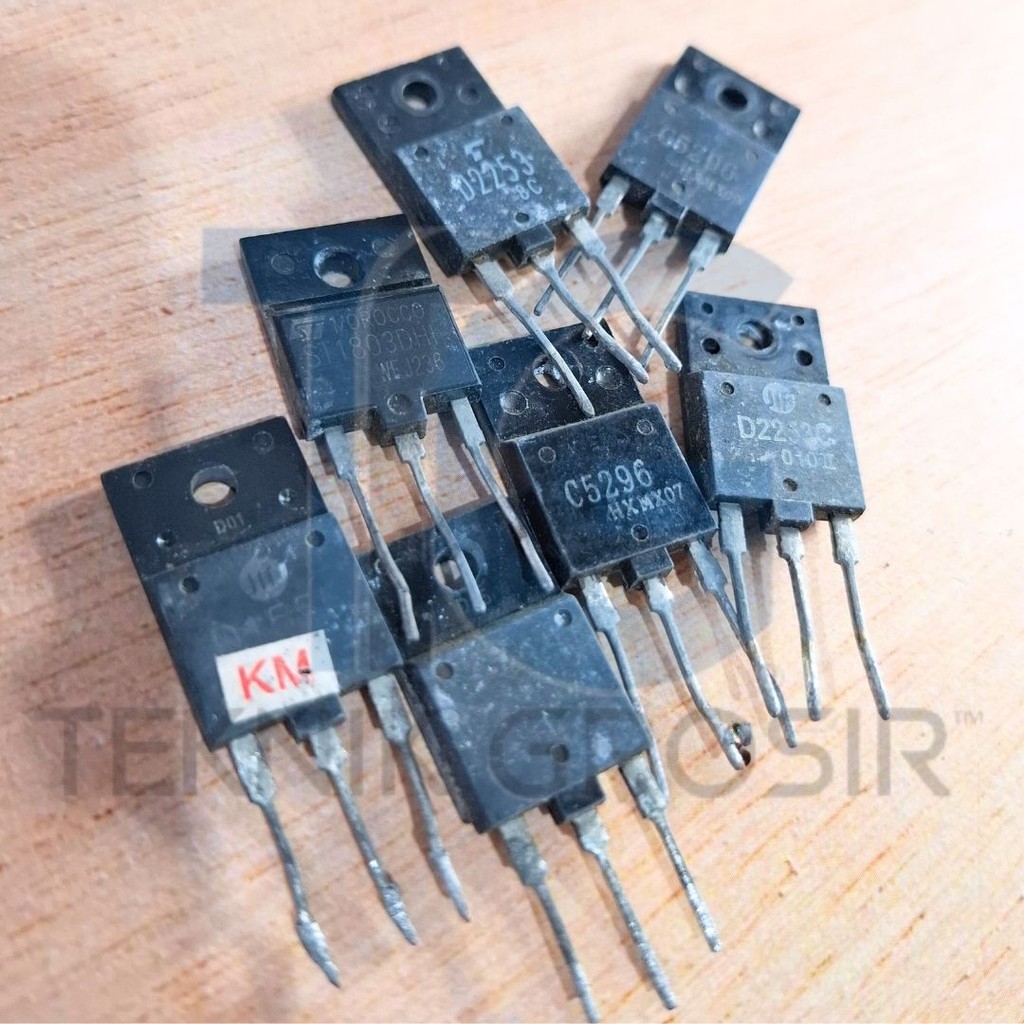 Horizontal TV Monitor Transistor – Original Used Electronic Spare Parts ...