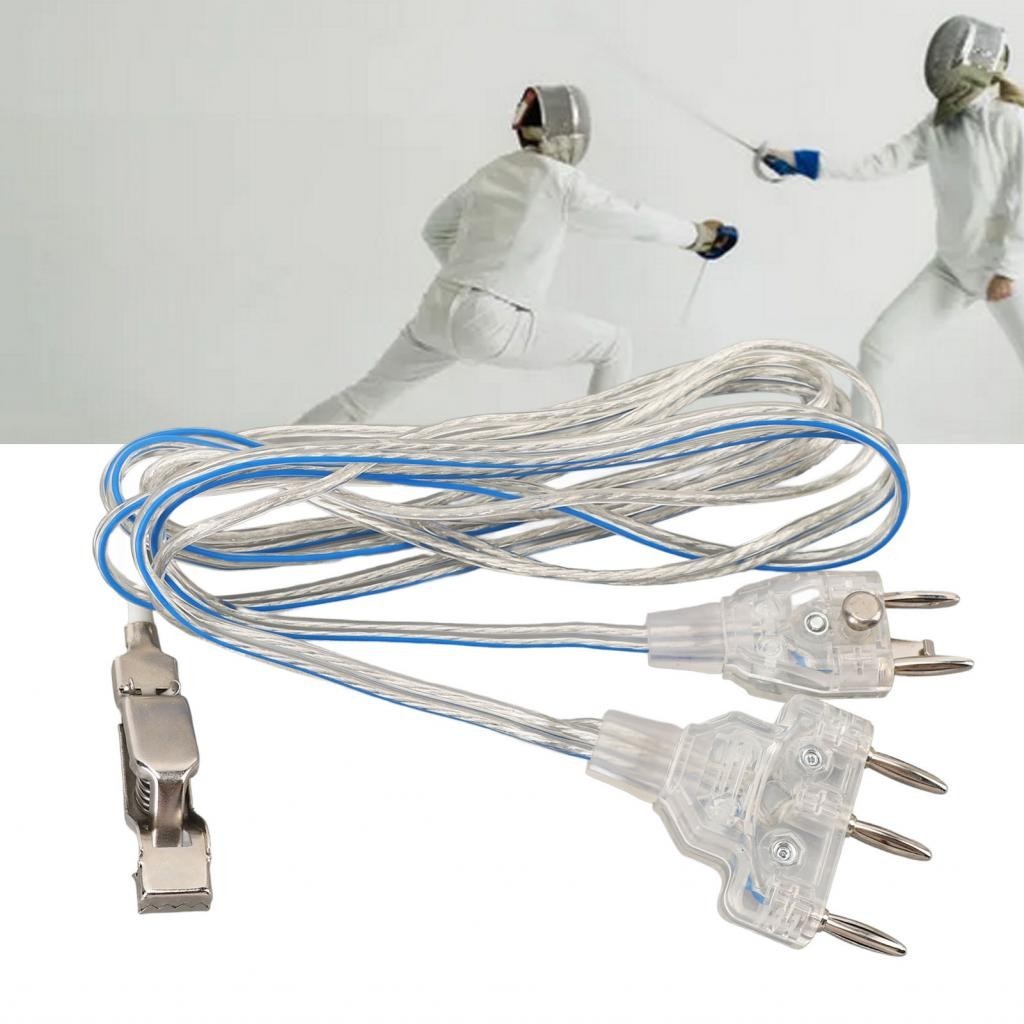 Cloudshop Fencing Body Wire Foil Transparent Abrasion Resistant for Sabre | Shopee Philippines