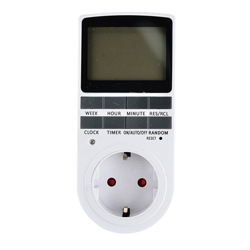Timer Socket Big Screen Programmable Digital Plug Timer | Shopee Philippines