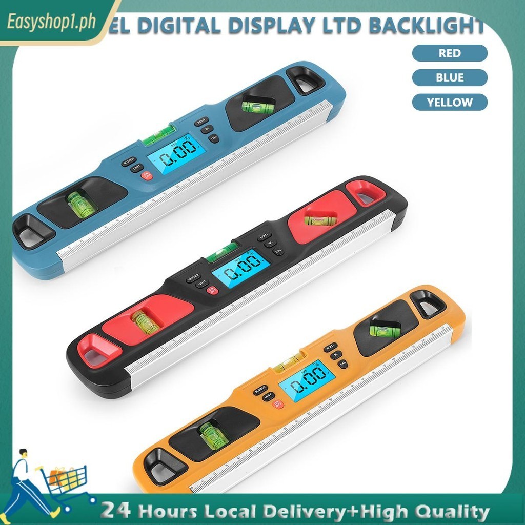 4x90° Electronic Digital Inclinometer Magnet Level Box Protractor Angle ...