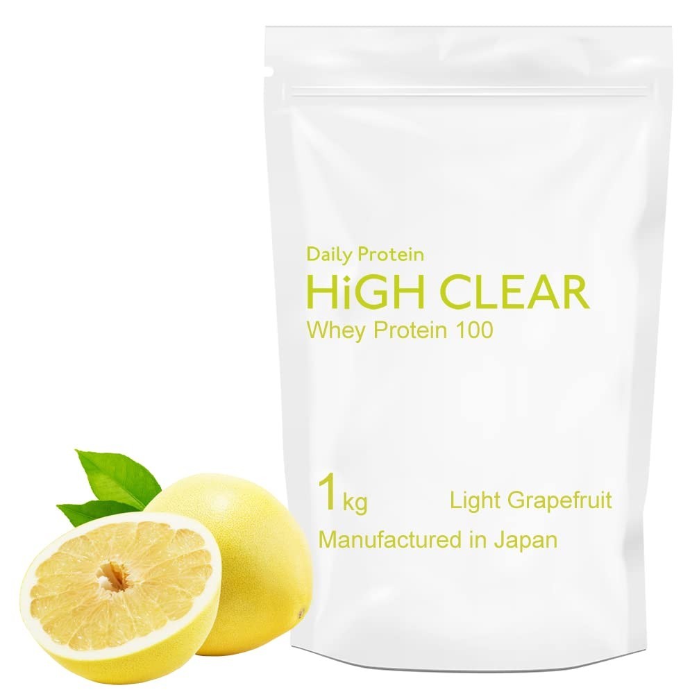 Hi-Clear WPC Whey Protein 100 Vitamin Mineral, grapefruit flavor, 1 kg, about 40 servings ...