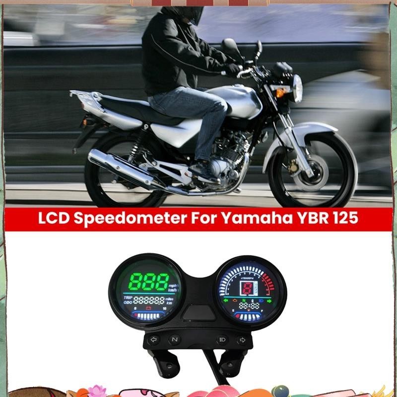 Digital LCD Odometer Speedometer for Yamaha YBR 125 with Mobile USB ...