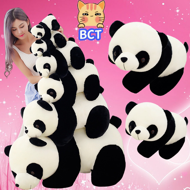 BCT Panda Plush Toy Cute Baby Big Giant Panda Bear Plush Stuffed Animal ...