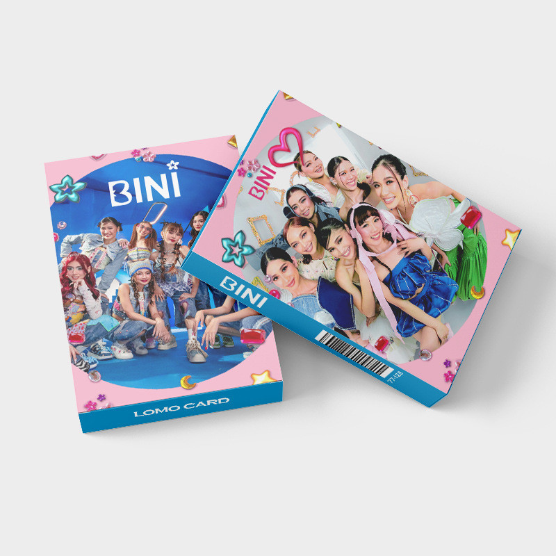 10-96pcs BINI Photocards biniverse Laser Hologram Lomo Cards Aiah Colet ...