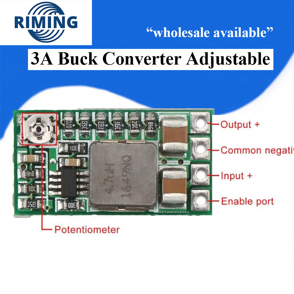 Ultra-Small Size DC-DC Step Down Power Supply Module 3A Buck Converter ...