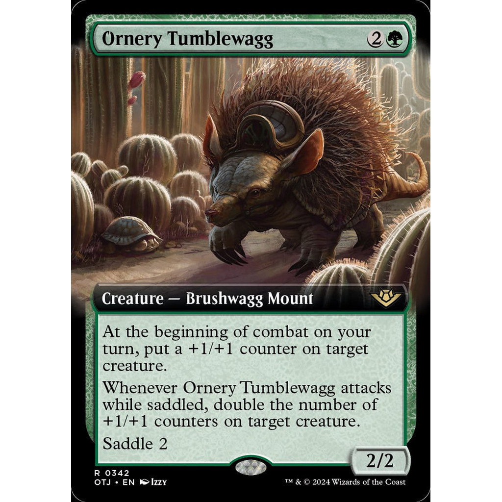 Ornery Tumblewagg (Extended Art) [Outlaws of Thunder Junction] | Shopee ...
