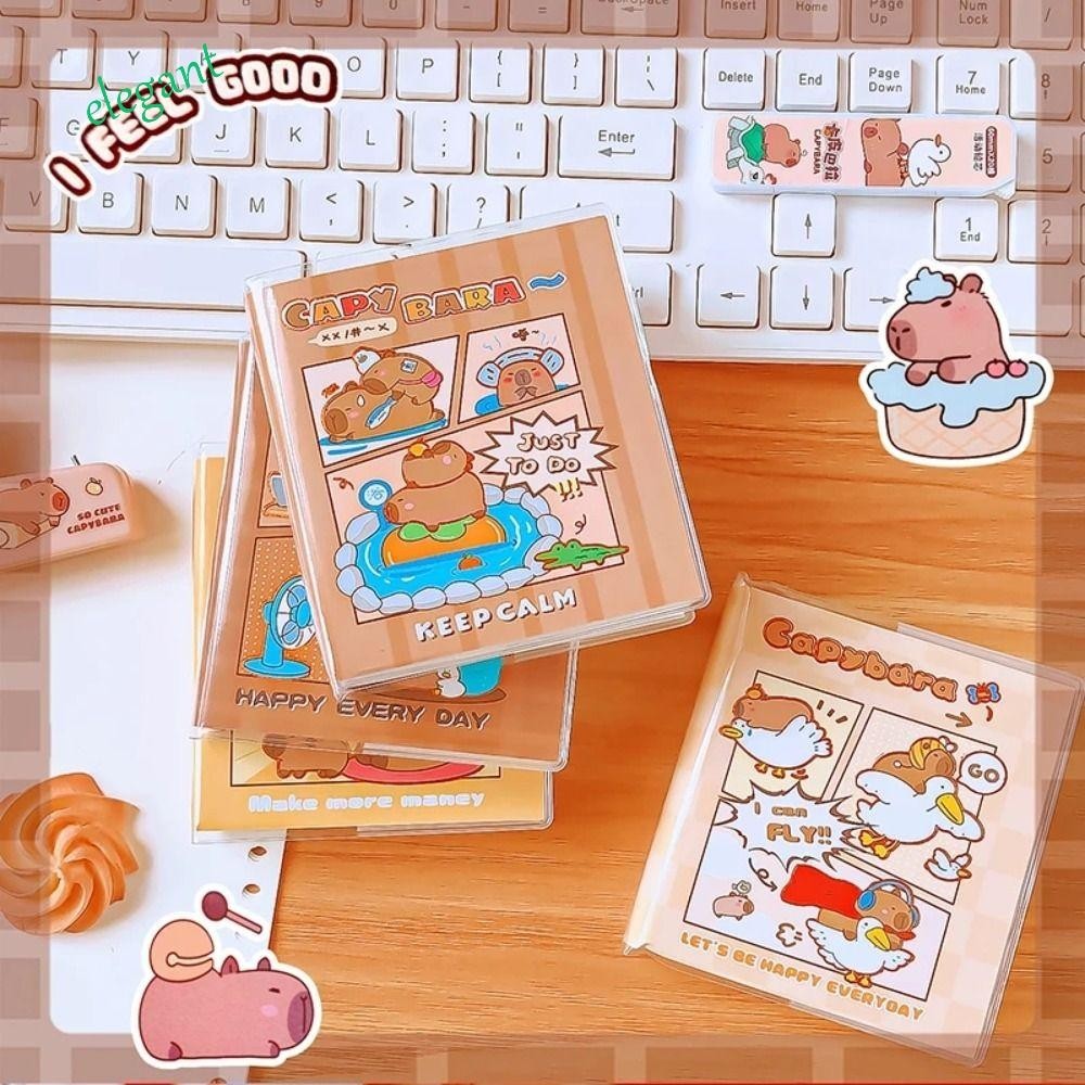 ELEGANT Capybara Notebook, Cute Kawaii Small Notepad, Weekly Planner ...