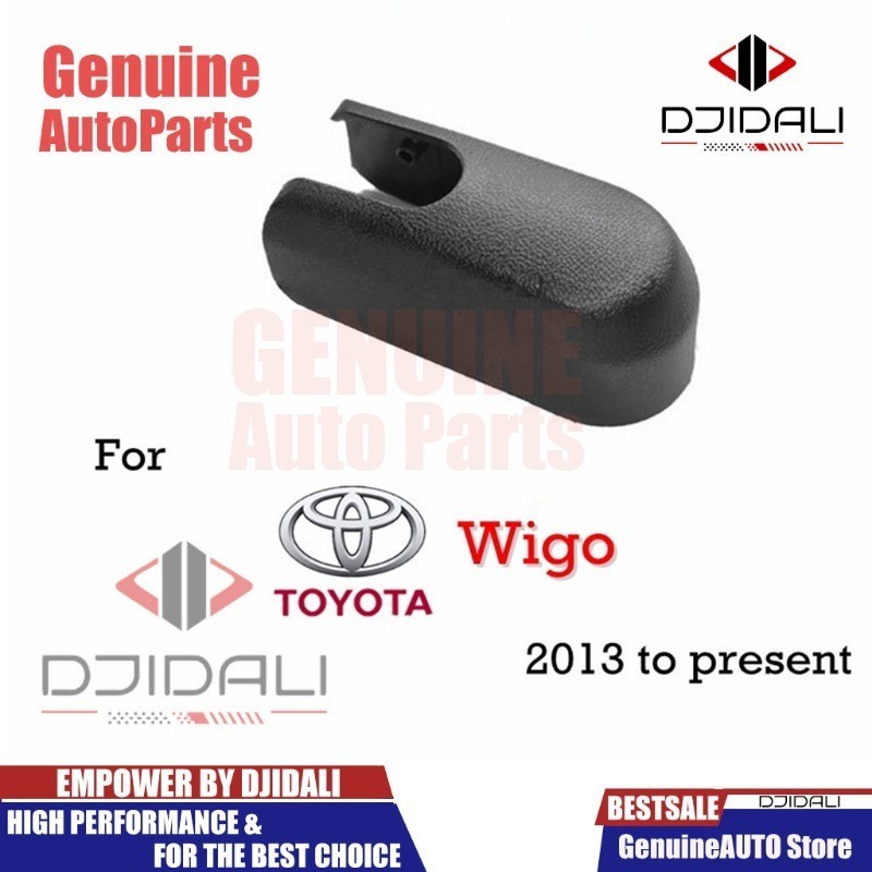 Rear Wiper Nut Cover Cap for Toyota Wigo 2013 to 2022 Car Back Window ...