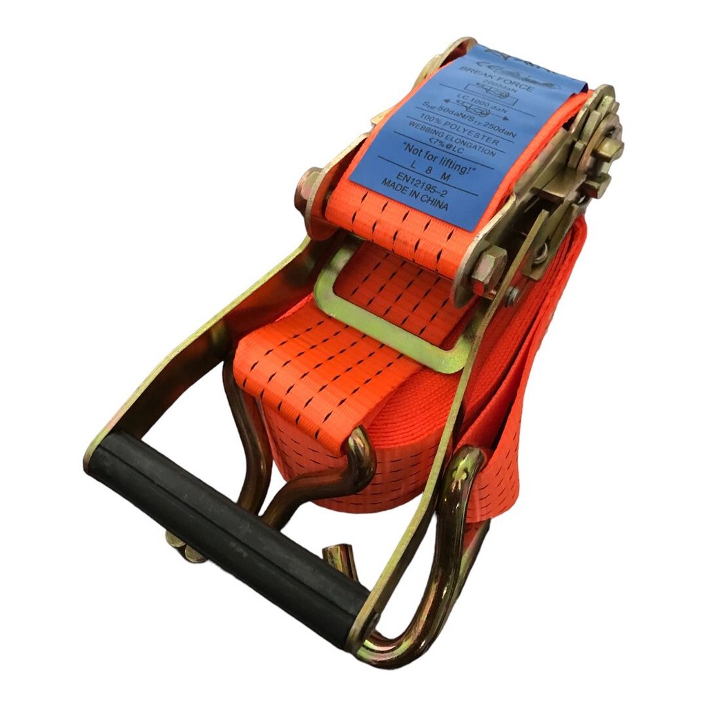 Cargo Lashing Belt 2INCH, 2TON x 8METER/Rachet Tie Down Webbing Track ...